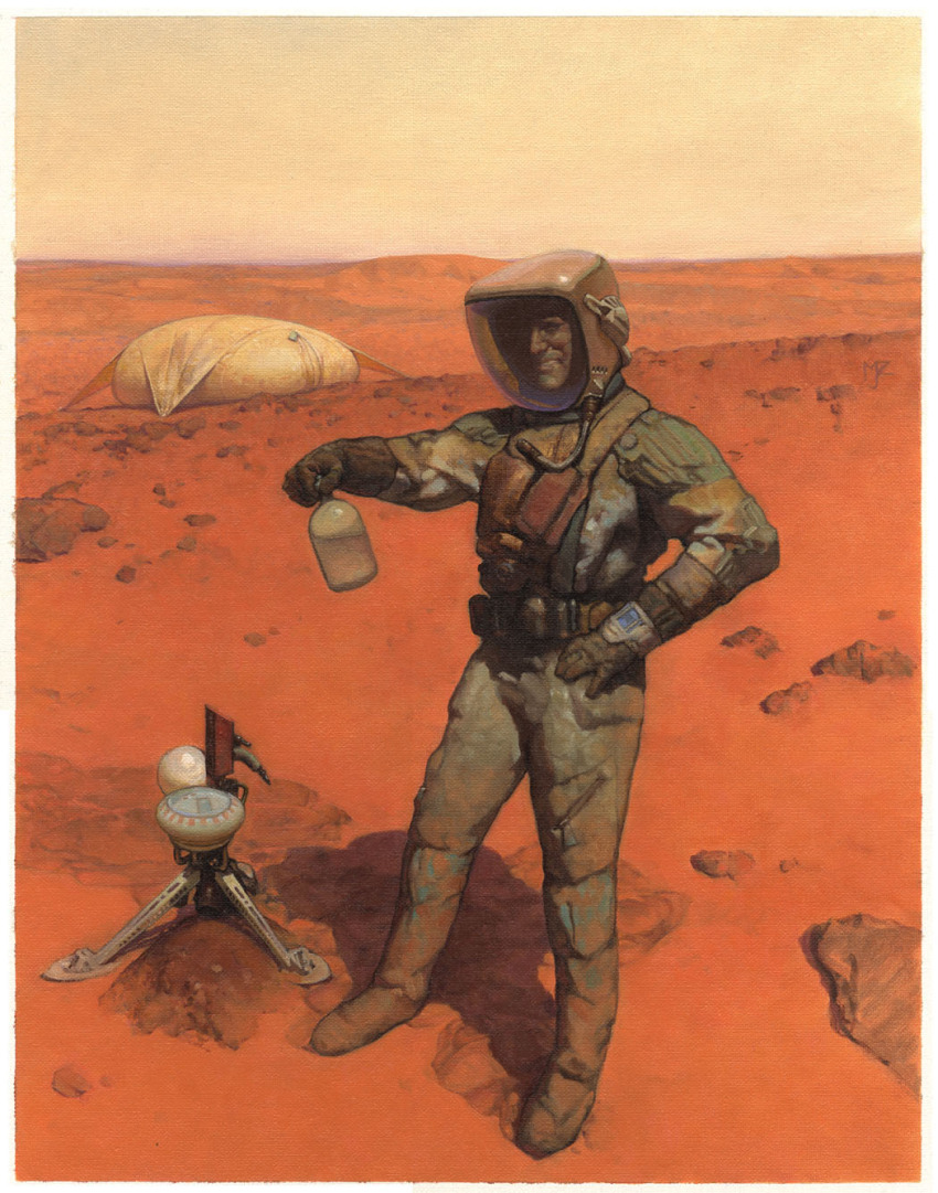 Striking Water by Mark Zug : r/ImaginaryAstronauts